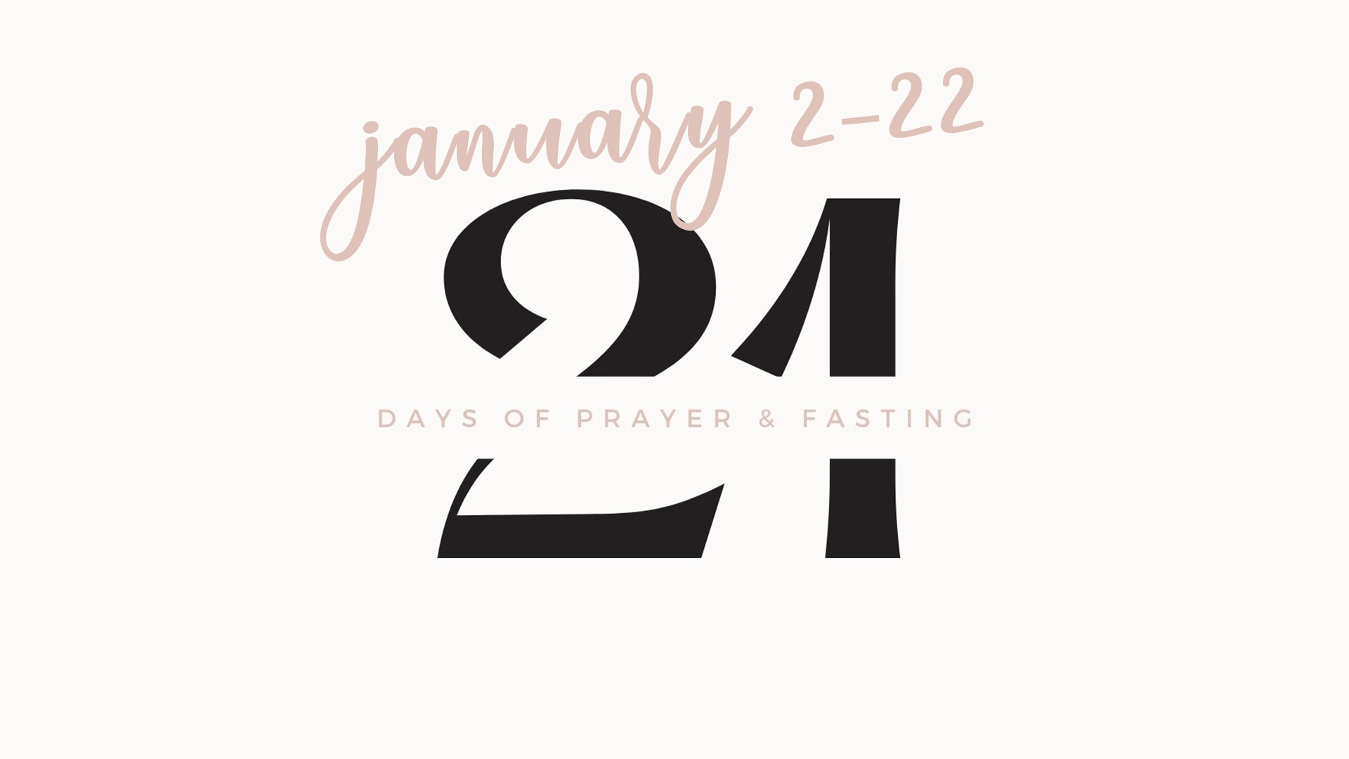 Fasting With Hope | Hope Church in Springfield, Missouri