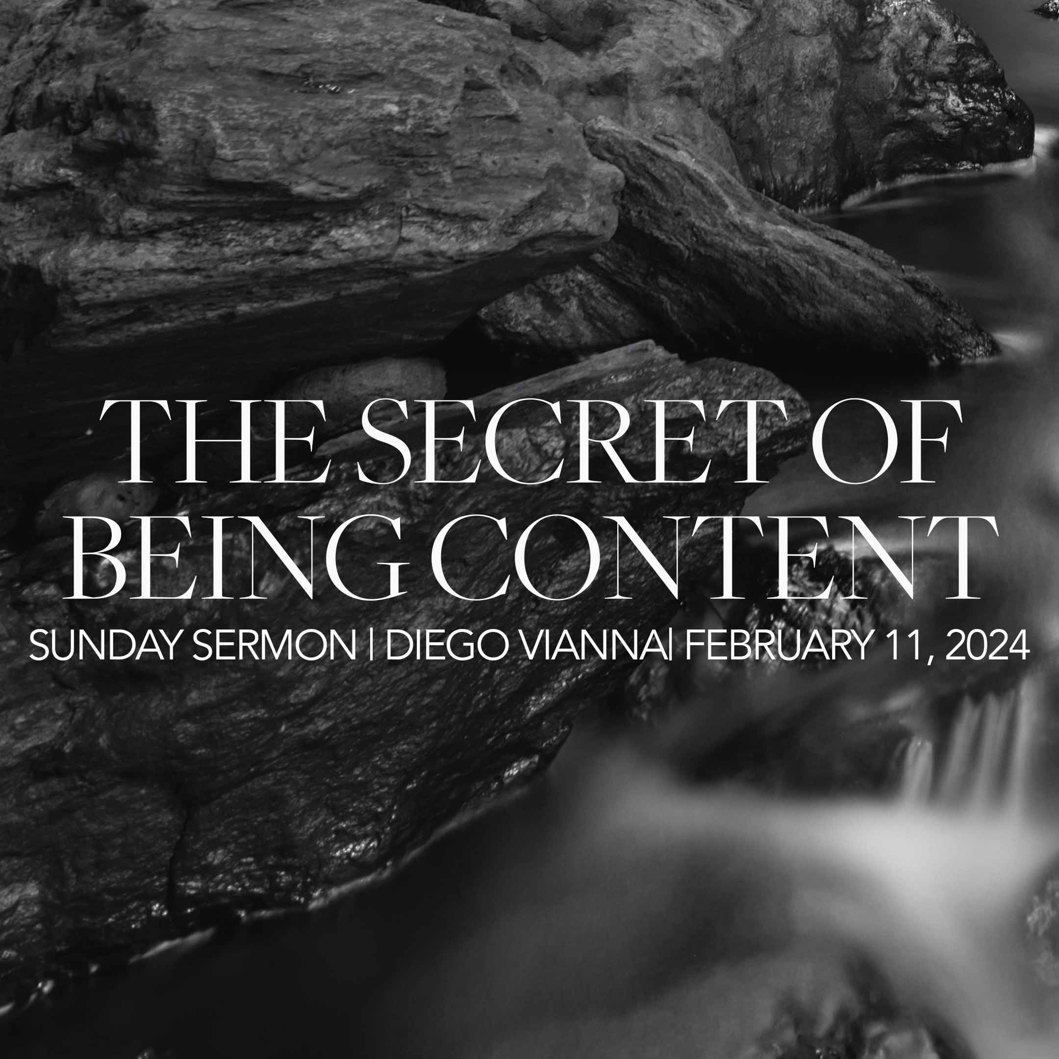 The Secret of Being Content | Hope Church
